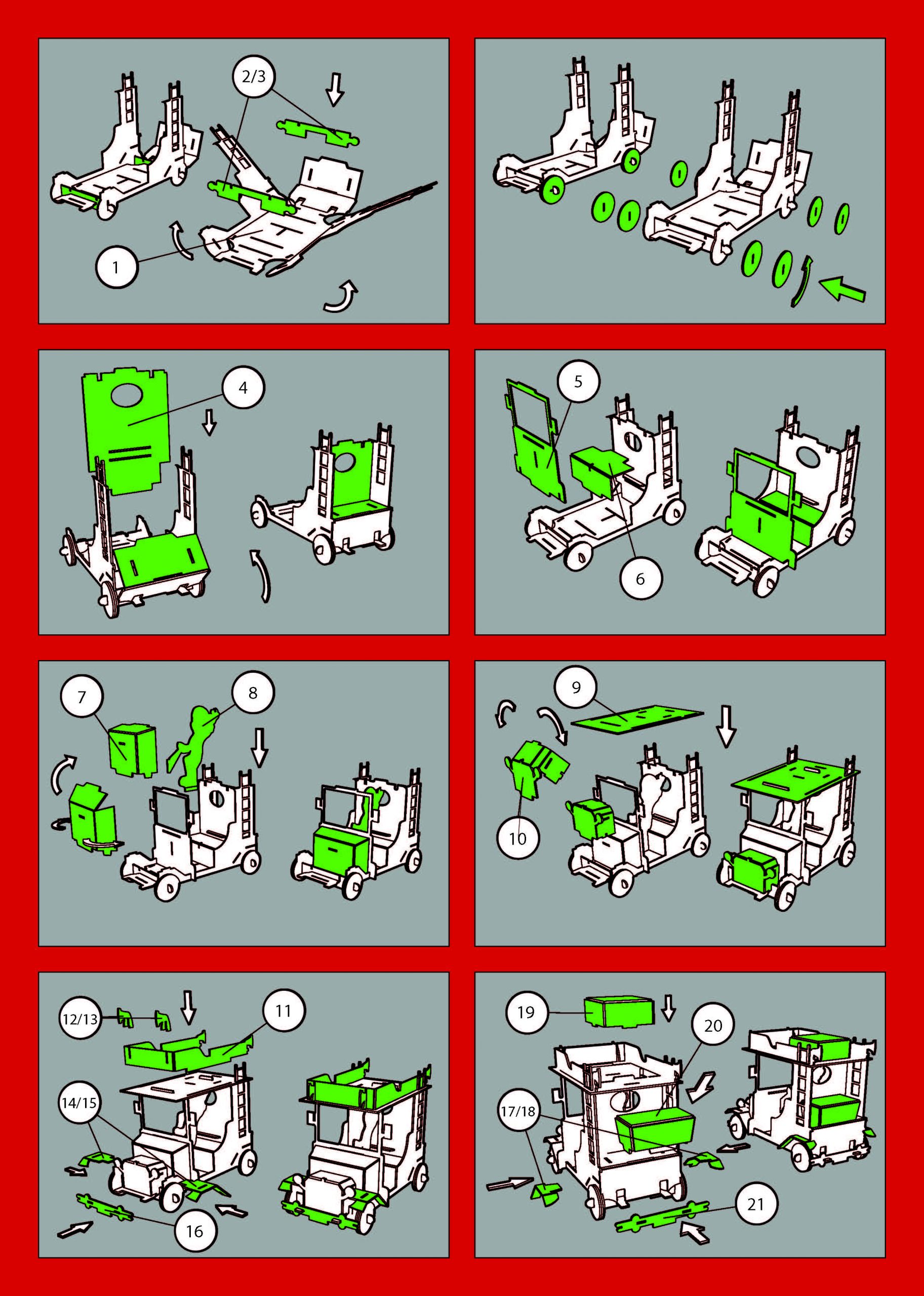 Center Parcs Orry Car ~ 3Dcarton - Just imagination