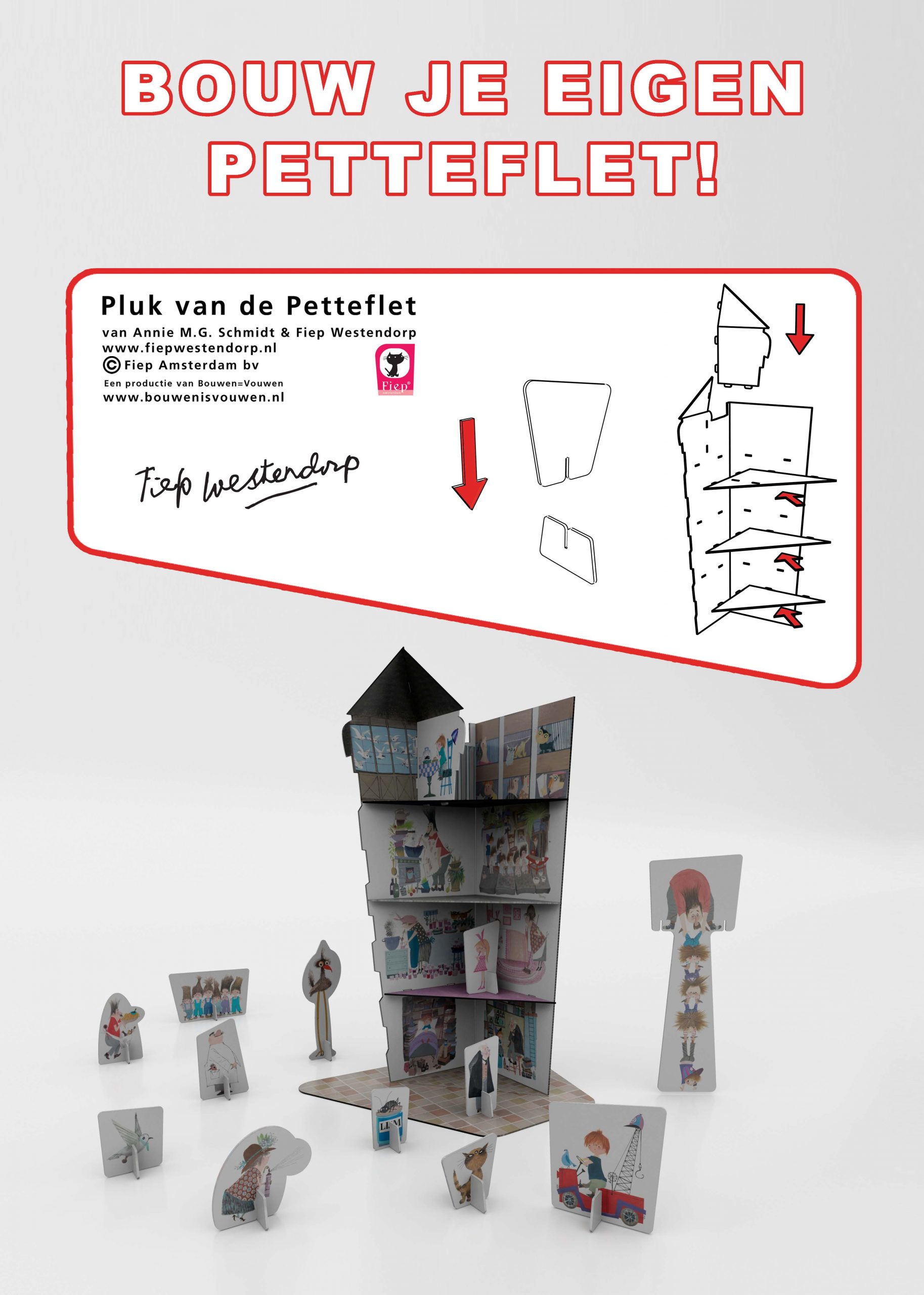 Pluk van de Petteflet ~ 3Dcarton - Just imagination